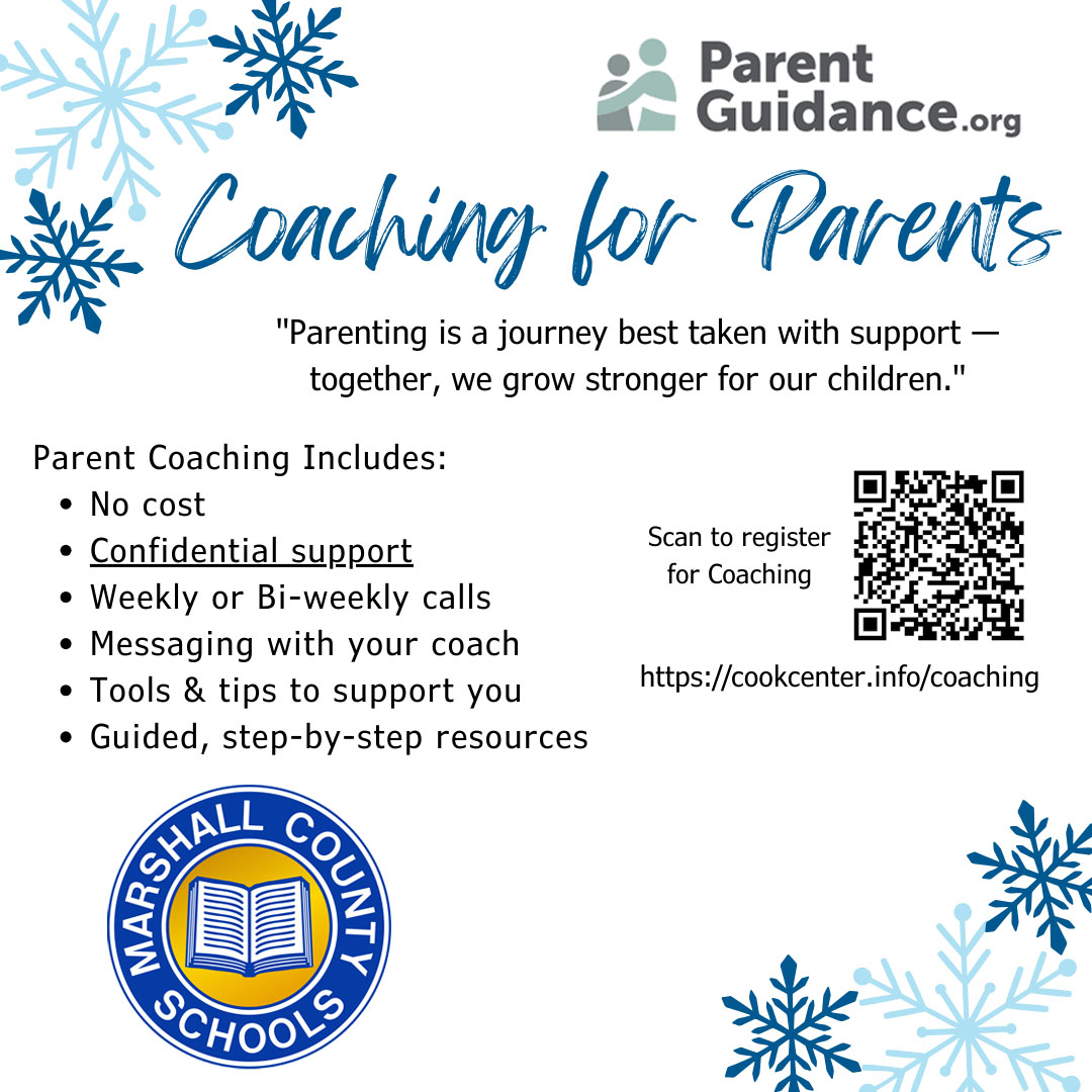 Marshall County Schools Offers Parent Coaching Program – McNinch Primary School